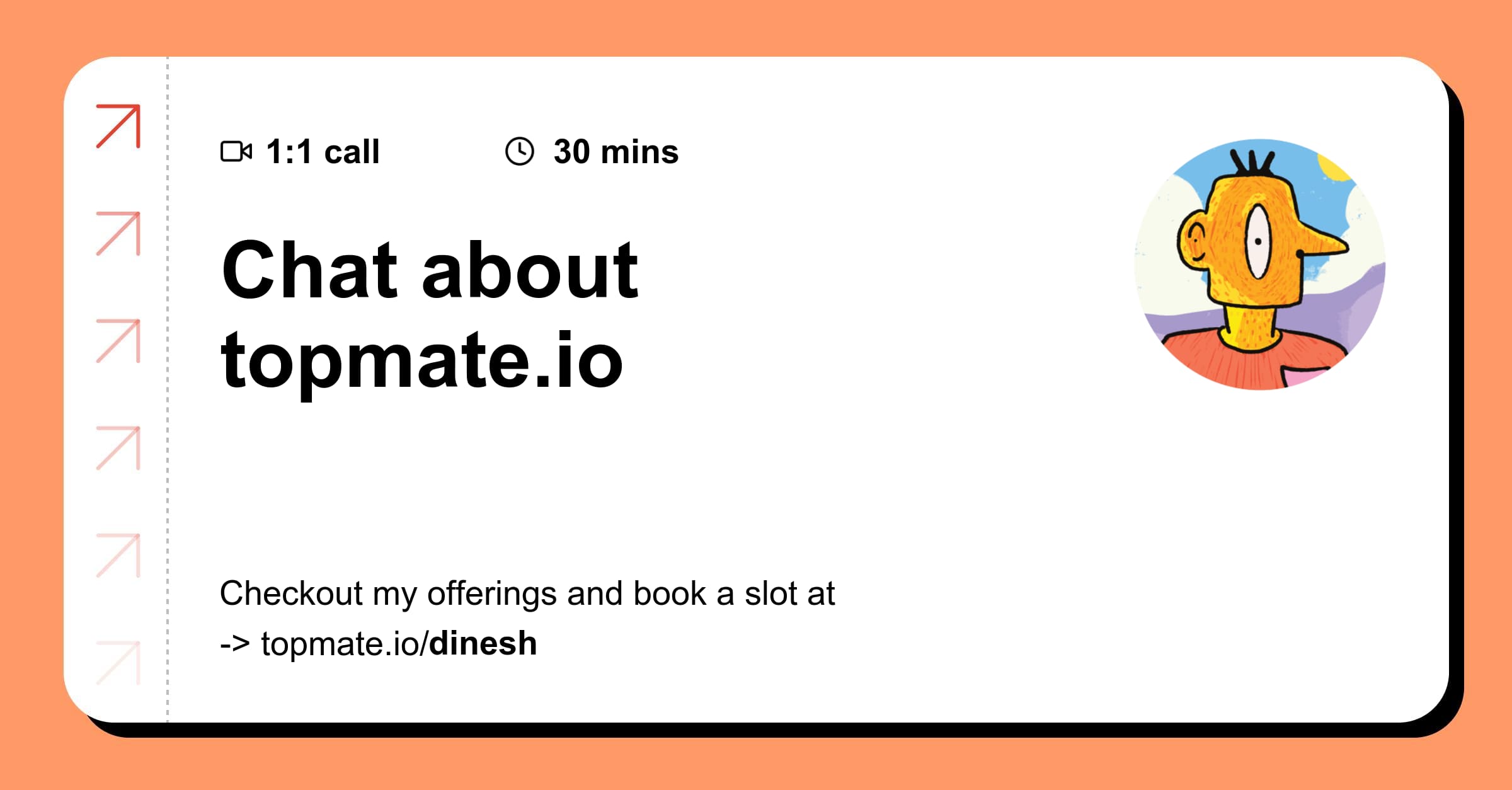 Chat about topmate.io. with Dinesh Singh